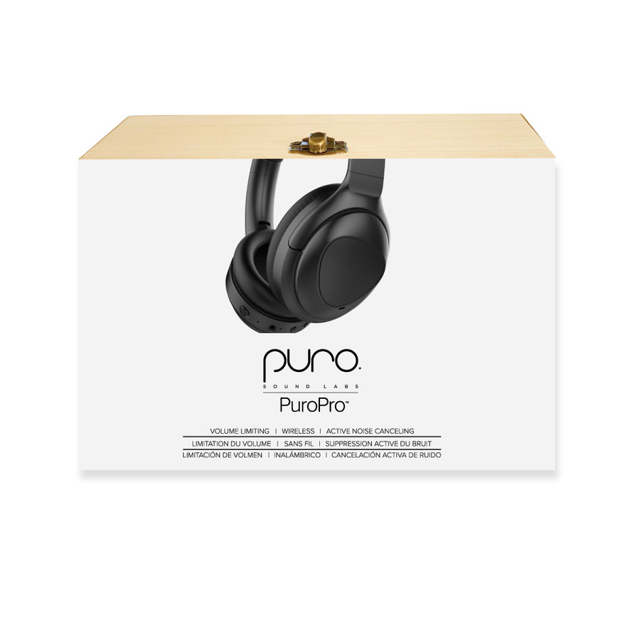 PuroPro Hybrid ANC Volume Limited Headphones with Built-In Mic – Puro ...